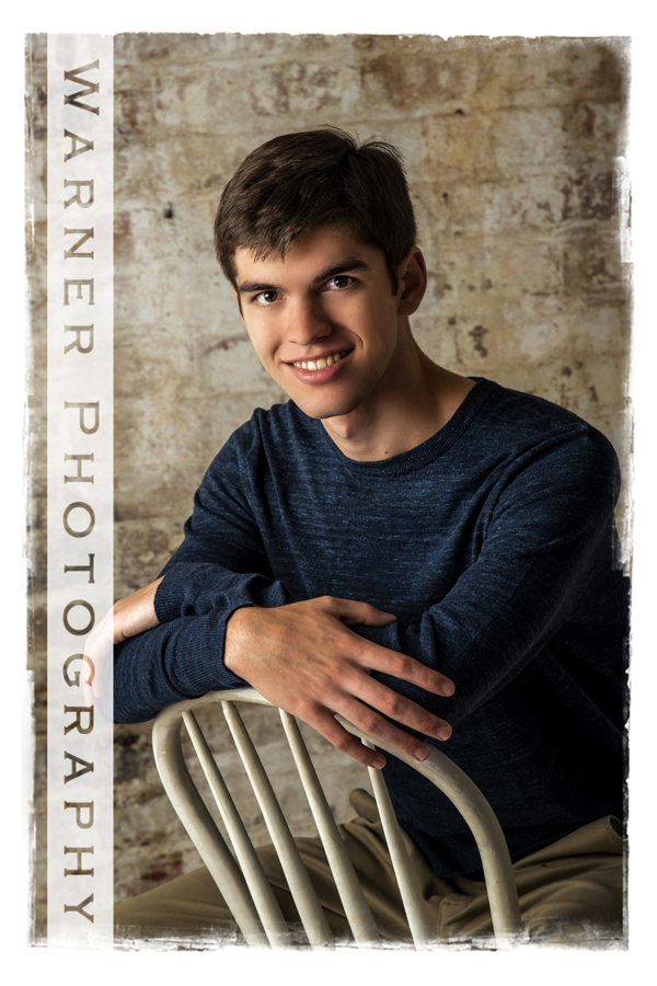 Connor Senior Portrait | Warner Photography